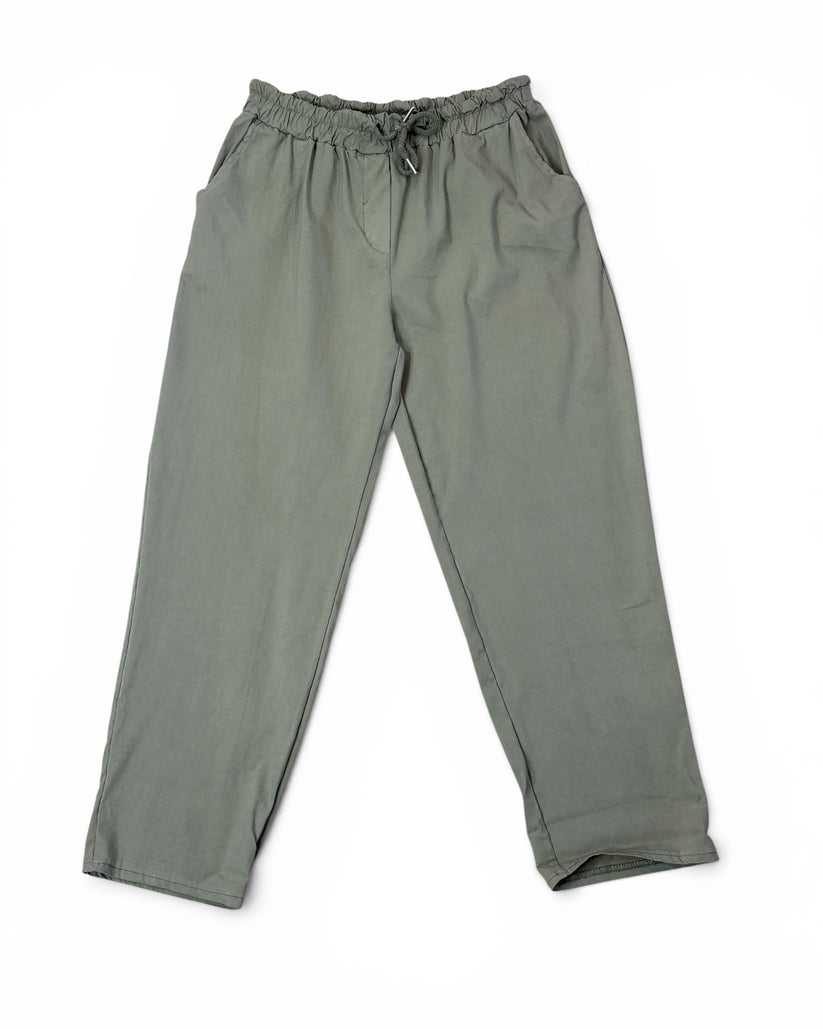 Pantalon kaki sportswear grande taille MARCUS. Site français LIVRAISON ...